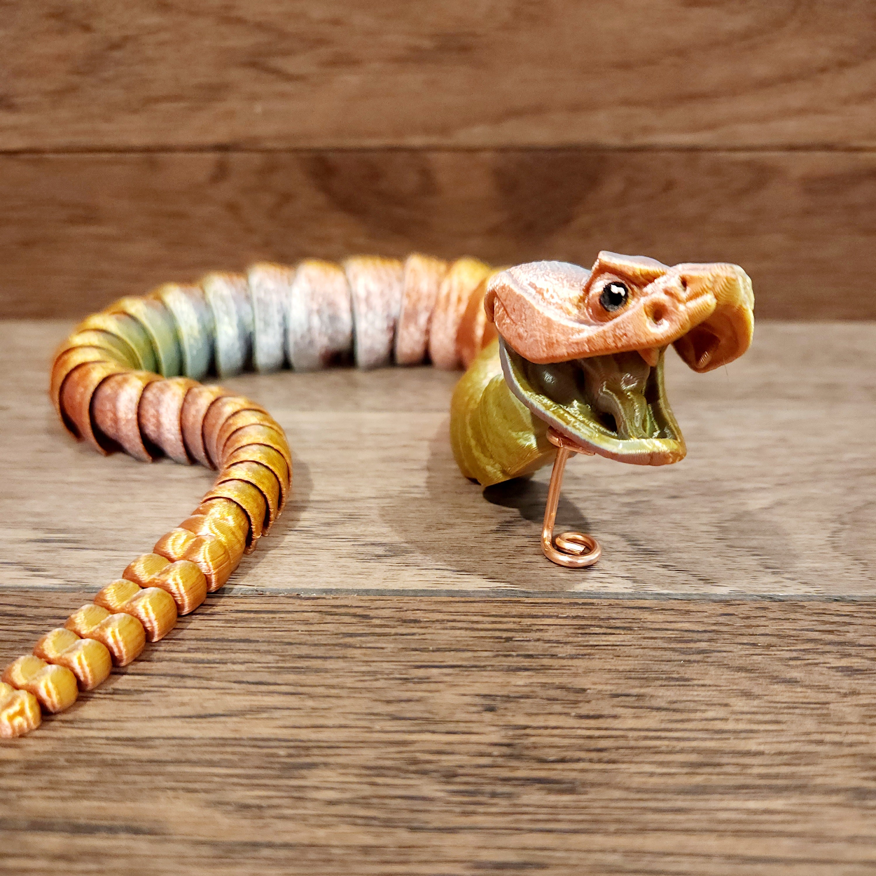 Fanged Rattle Snake – Strung Over Creations